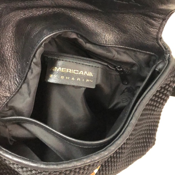 Sharif | Bags | Americana By Sharif Leather Woven Bag | Poshmark